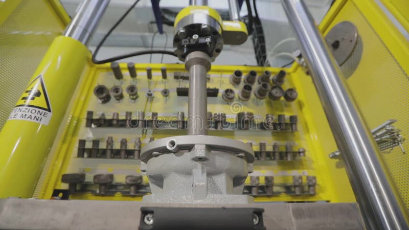 Assembly Process in the Production, Engine Assembly Stock Video - Video ...