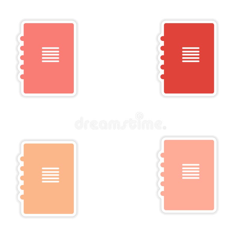 Assembly Realistic Sticker Design on Paper Stock Vector - Illustration ...