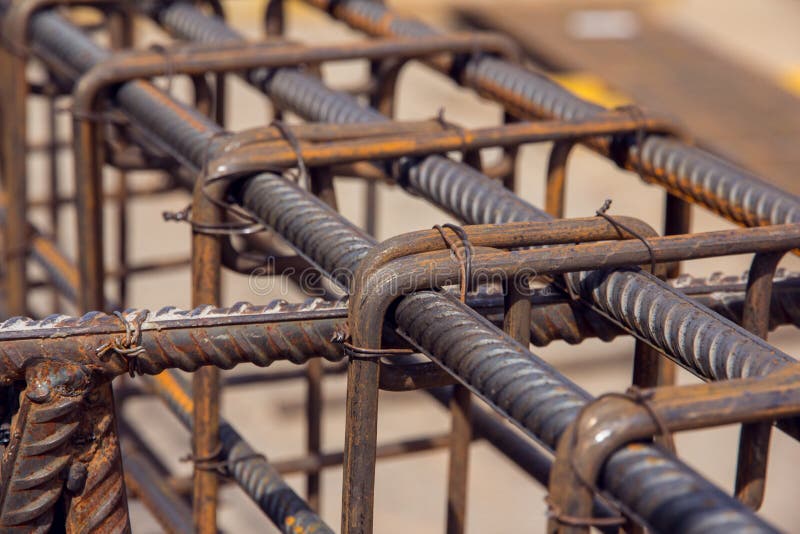 Assembly of Reinforcing Bars for Pouring Concrete. Steel Rebar for ... Assembly of Reinforcing Bars for Pouring Concrete. Steel Rebar for ...
