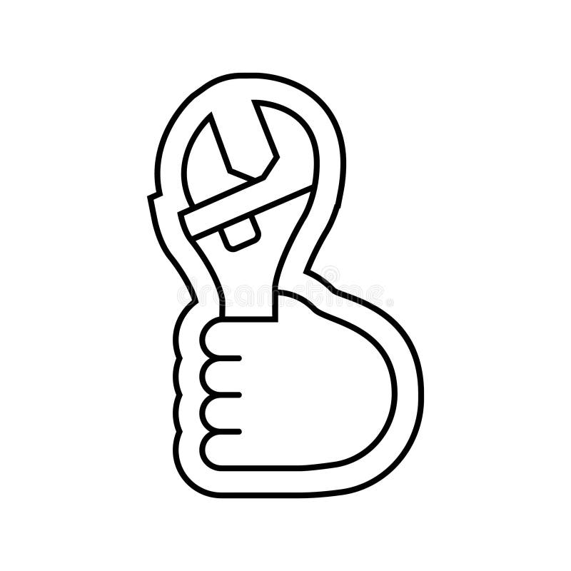 Assembly Required Line Icon Vector Illustration Stock Vector ...