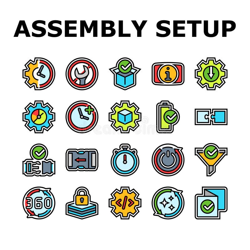 Assembly Setup Stock Illustrations – 3,369 Assembly Setup Stock ...