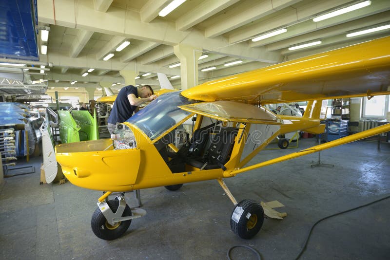 Assembling Shop Floor at Mytishchi Metrovagonmash Factory Editorial ...