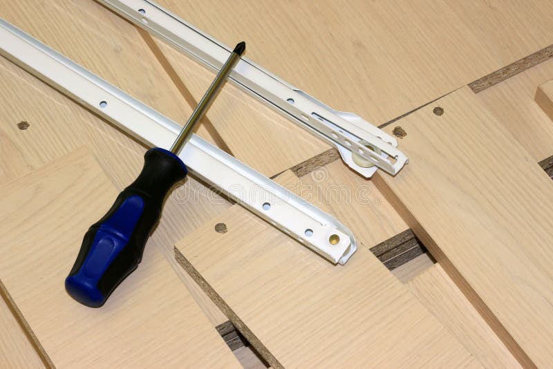 Assembly of the table stock photo. Image of study, design - 96746560