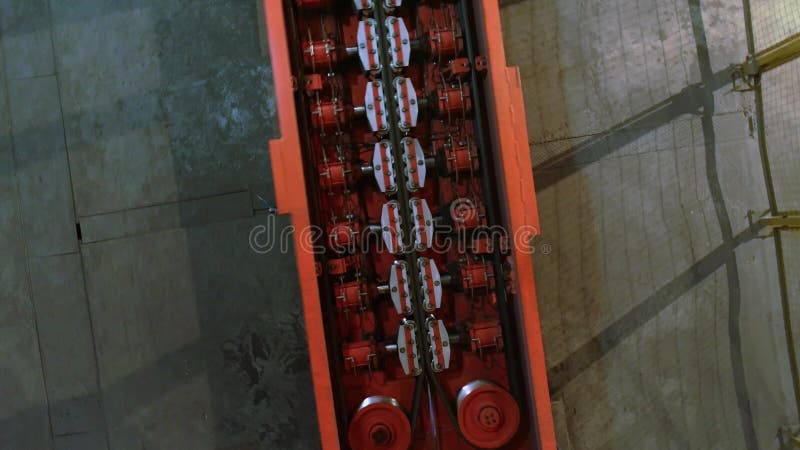 Assembly Twisting Stranded Wire. Modern Equipment at the Factory for ...