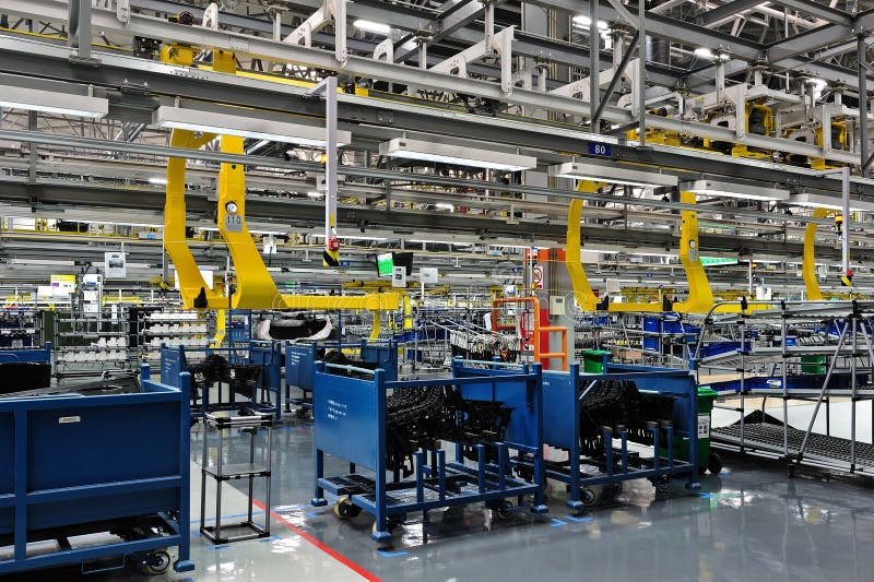 Assembly workshop stock photo. Image of industry, clean - 22878670