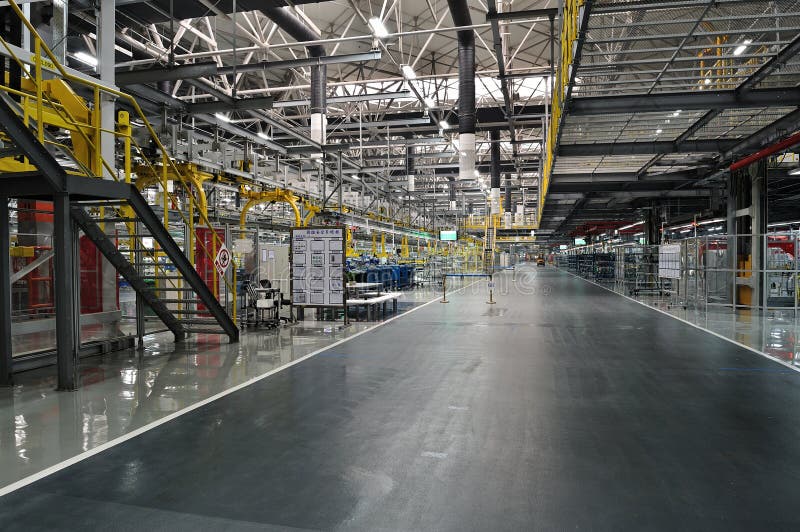Assembly workshop stock image. Image of clean, factory - 22878623