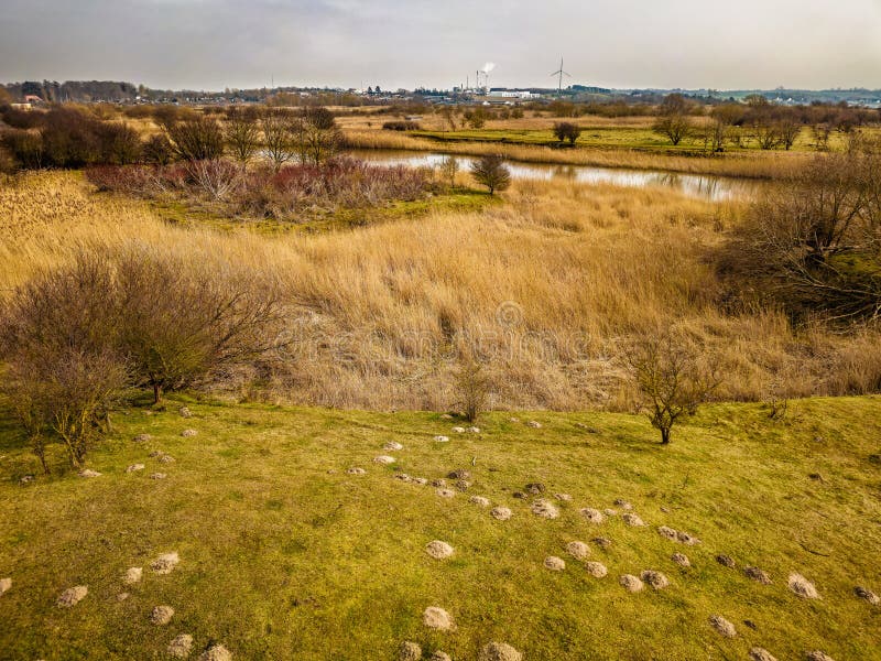 Assens Soils Basins Made of Washed Out Soil from Sugar Beets Production ...