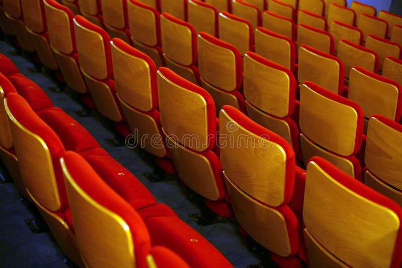 Assentos do cinema foto de stock. Imagem de jogo, assento - 49849394