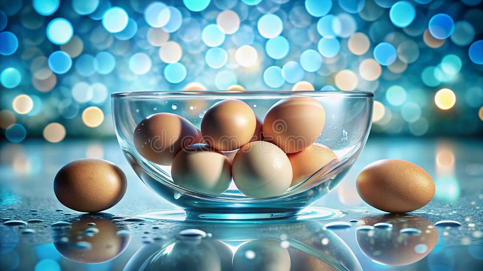 Assessing Egg Freshness a Visual Guide To Floating Eggs in Water with ...