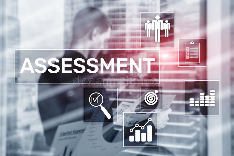 Assessment Analysis Analytics Technology Concept on Business Background ...