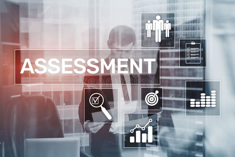 Assessment Analysis Analytics Technology Concept on Business Background ...