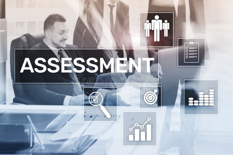 Assessment Analysis Analytics Technology Concept on Business Background ...