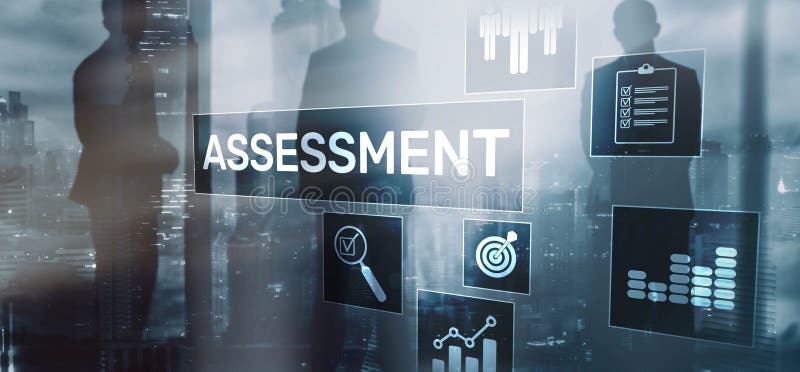 Assessment. Data Assessment and Analysis Stock Image - Image of concept ...