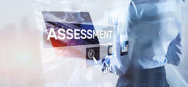 Assessment. Data Assessment and Analysis Stock Photo - Image of answer ...