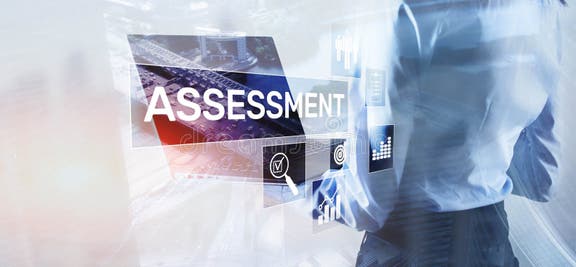Assessment. Data Assessment and Analysis Stock Photo - Image of answer ...