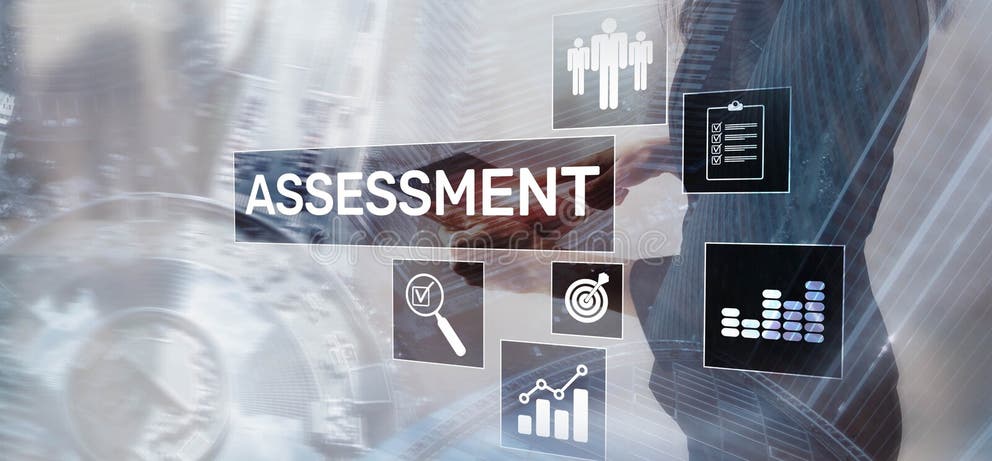 Assessment. Data Assessment and Analysis Stock Image - Image of ...