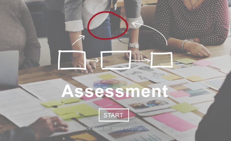 Assessment Evaluation Analysis Management Report Concept Stock Photo ...
