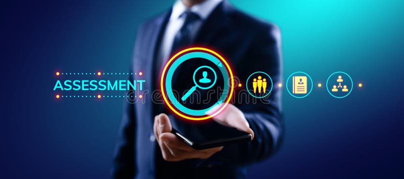 Assessment Evaluation Business Analysis Concept on Screen. Stock Photo ...