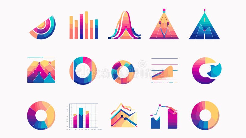 Assessment Graph Chart Icon for Business Reports and Analysis Stock ...