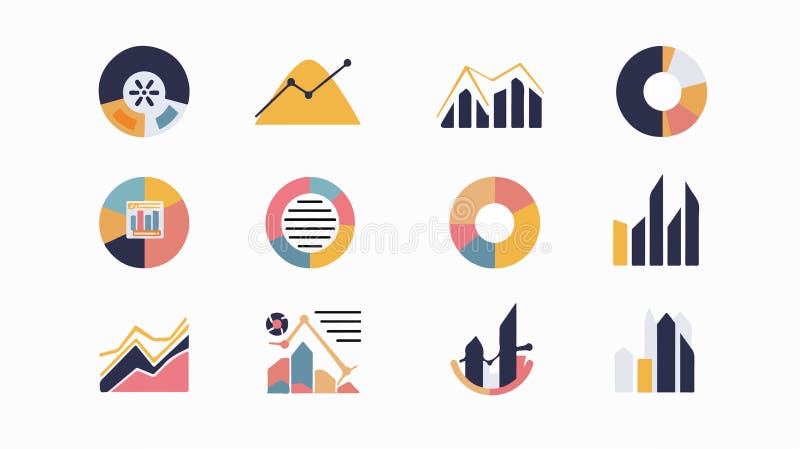 Assessment Graph Chart Icon for Business Reports and Analysis Stock ...
