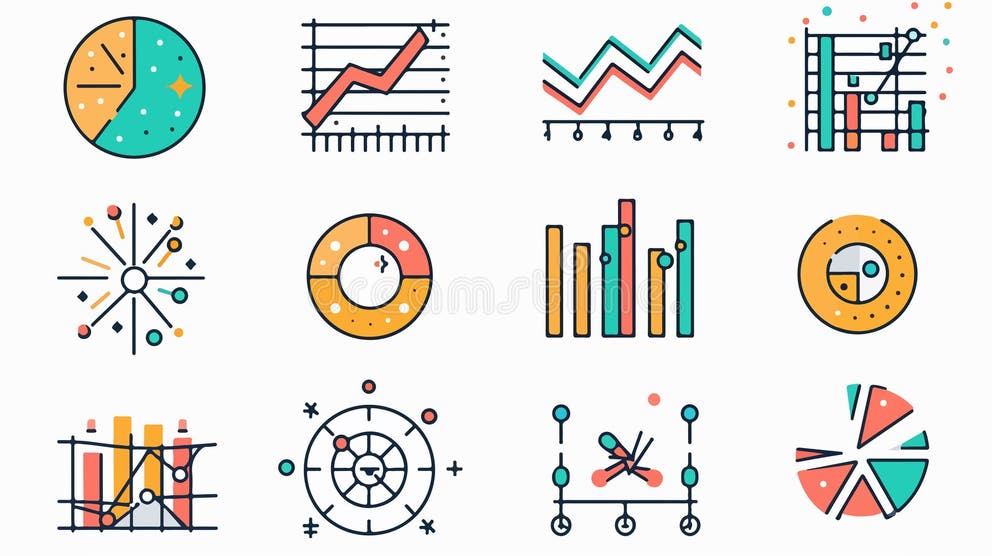 Assessment Graph Chart Icon: Professional Tool for Data Analysis and ...