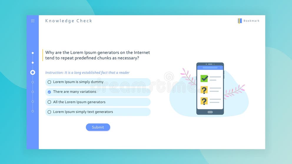 Assessment Template, Quiz Layout, Multiple Choice Questions ...
