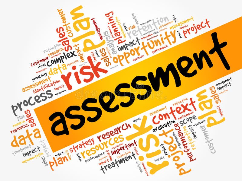 ASSESSMENT Word Cloud Collage Stock Illustration - Illustration of ...