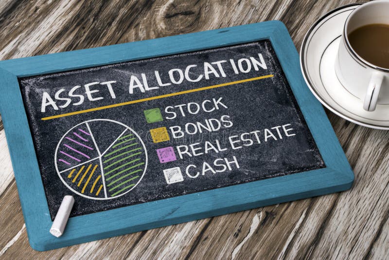 Asset Allocation Concept Graph Stock Image - Image of bond, business ...