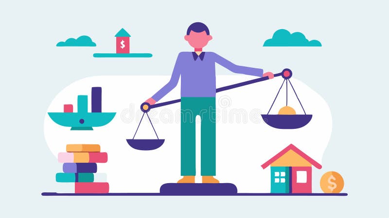 Asset Allocation an Illustration Featuring a Visual of Various Asset ...