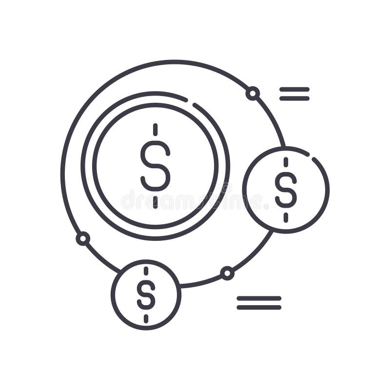 Asset Concept Icon, Linear Isolated Illustration, Thin Line Vector, Web ...