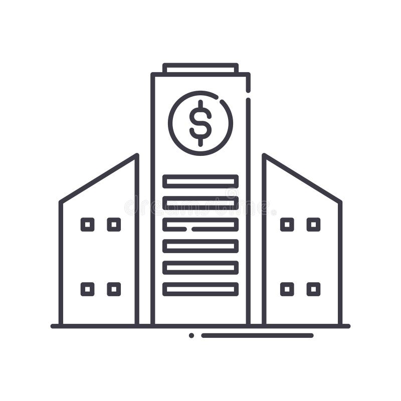 Asset Symbol Icon, Black Vector Sign with Editable Strokes, Concept ...