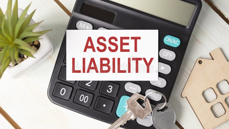 Asset Liability Text Written on a Notebook Stock Photo - Image of cost ...