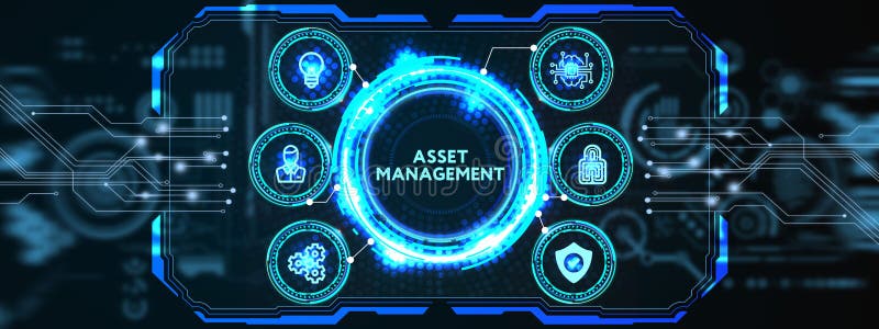 Asset Management. Business, Technology, Internet and Network Concept ...