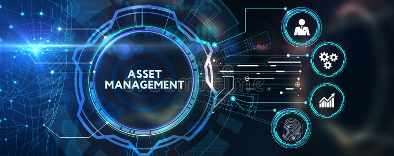 Asset Management. Business, Technology, Internet and Network Concept ...