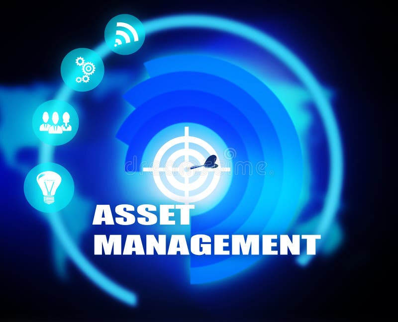 Asset Management Concept Plan Graphic Stock Illustration - Illustration ...