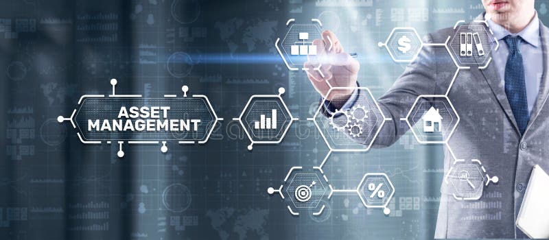 Asset Management. Financial Real Estate Management Concept Stock Photo ...