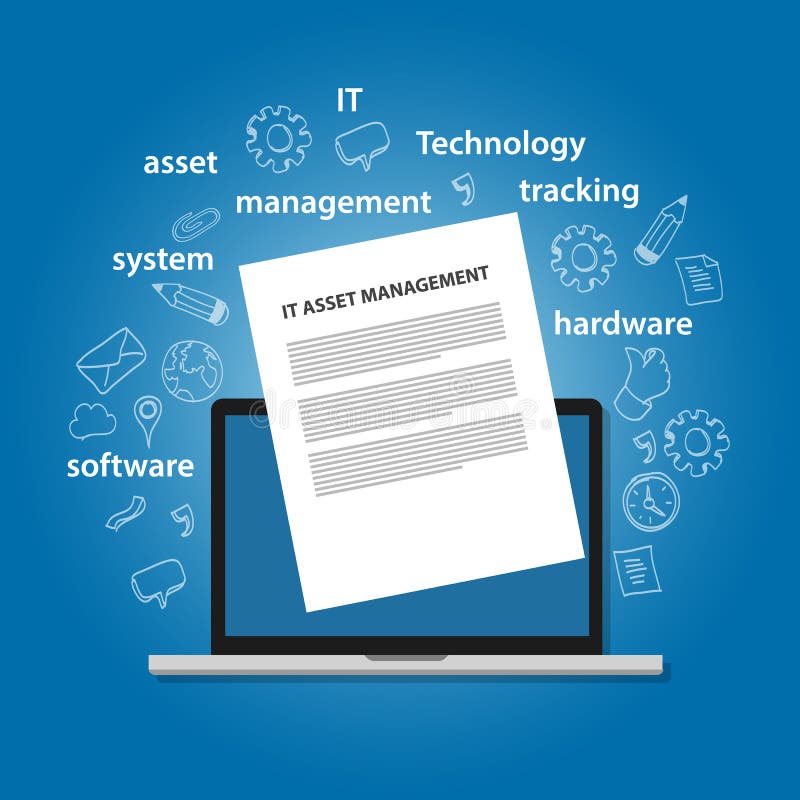 It Asset Management or ITAM Concept of Managing Information Technology ...