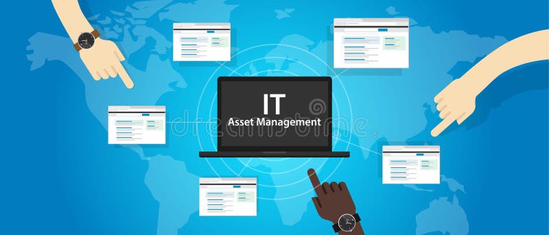 It Asset Management or ITAM Concept of Managing Information Technology ...