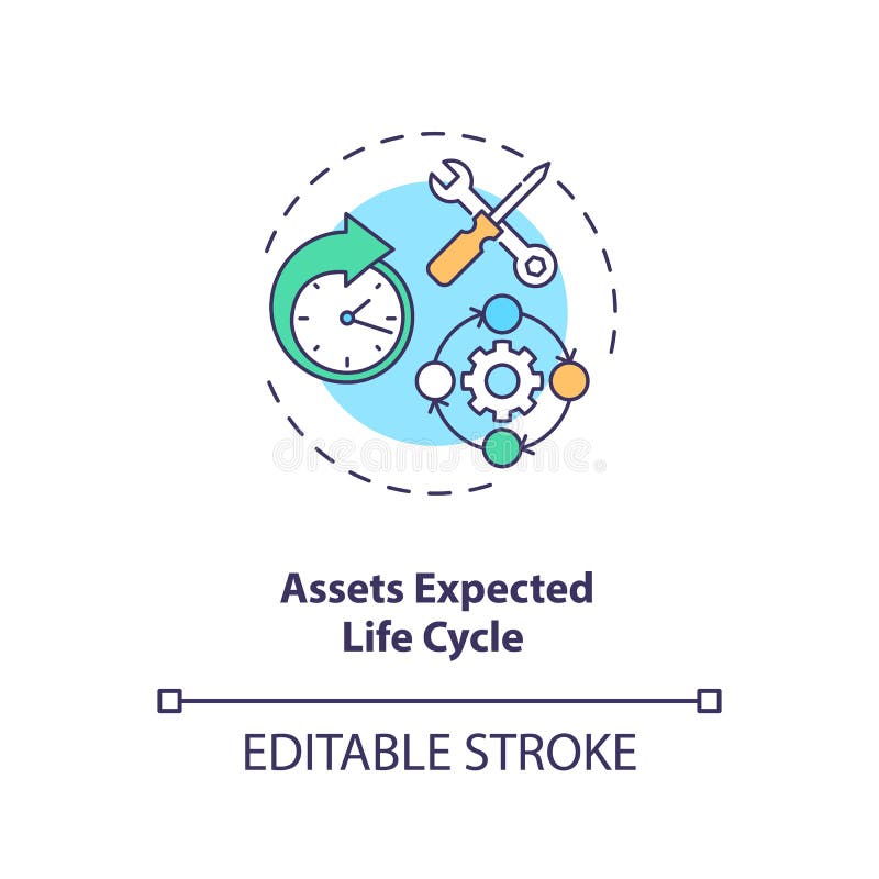Life Cycle Assessment Concept Icon Stock Vector - Illustration of ...