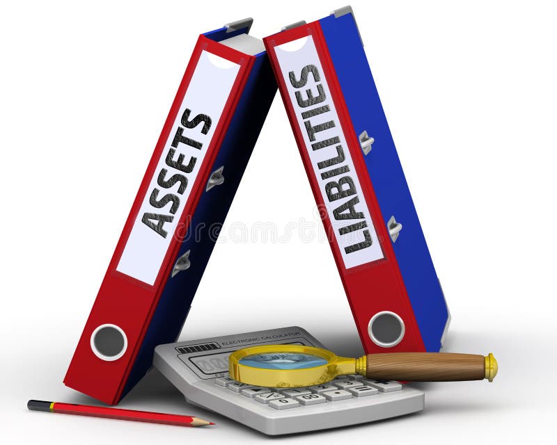 Assets Vs Liabilities Balance Scale Net Worth Money Wealth Value Stock ...