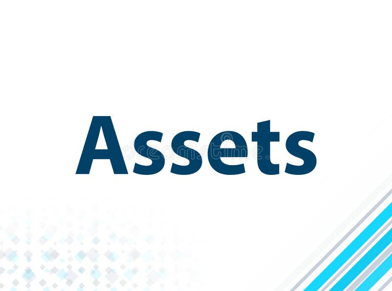 Assets Modern Flat Design Blue Abstract Background Stock Illustration ...
