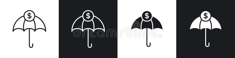 Assets protection icon stock vector. Illustration of wealth - 341325207