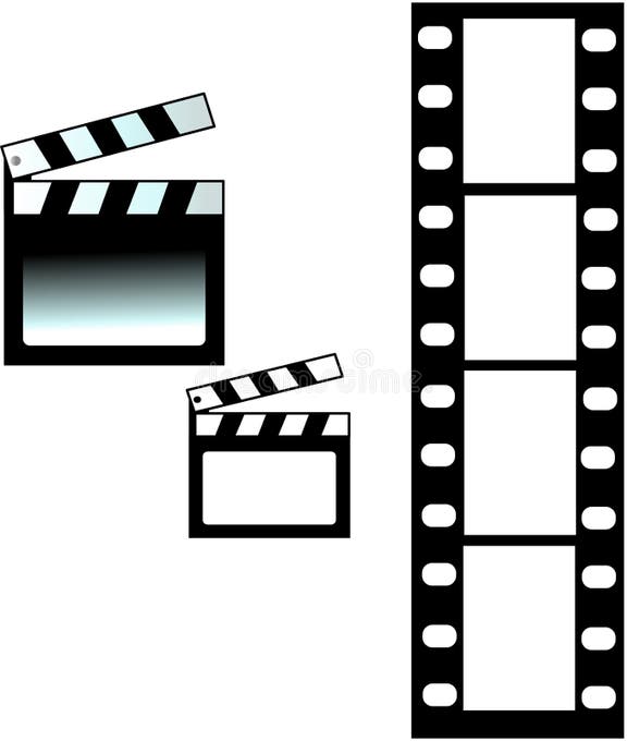 Assicella e pellicola illustrazione di stock. Illustrazione di arte ...