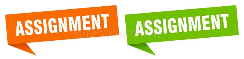 Assignment Banner Stock Illustrations – 1,140 Assignment Banner Stock ...
