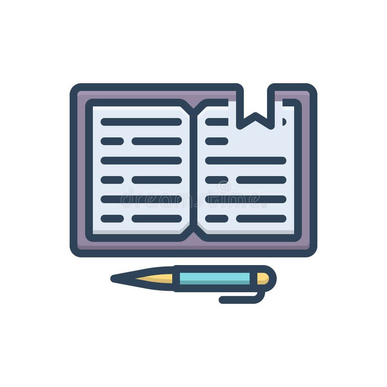 Color Illustration Icon for Assignment, Task and Summary Stock ...