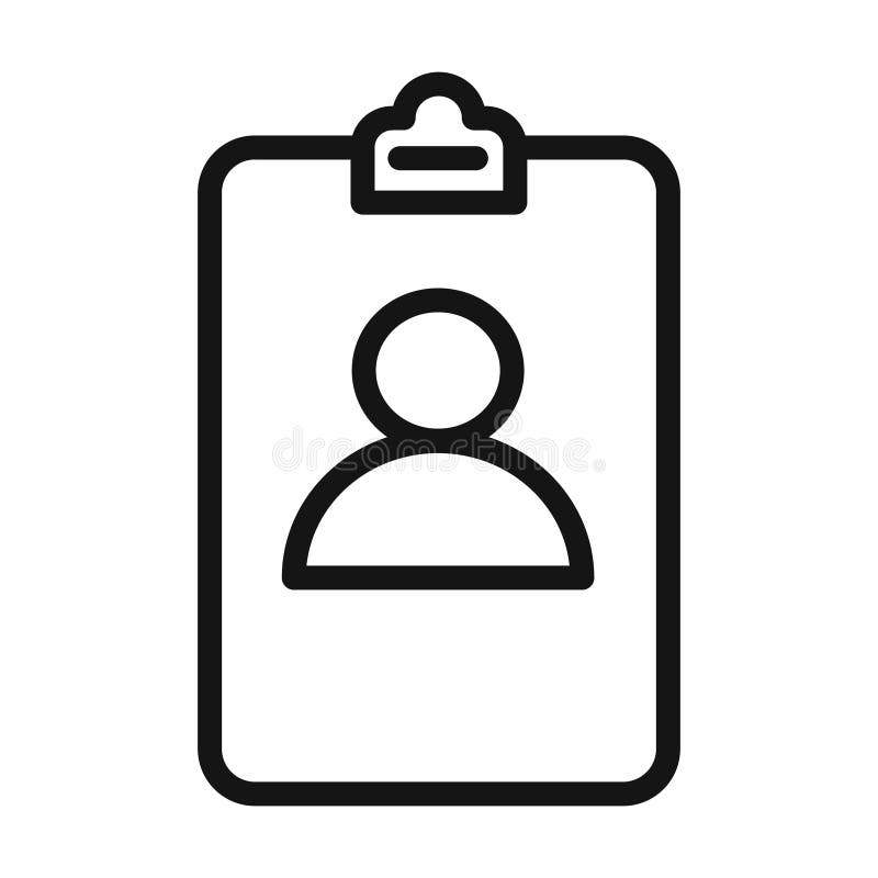 Assignment Symbol Mark in Filled Style Stock Illustration ...