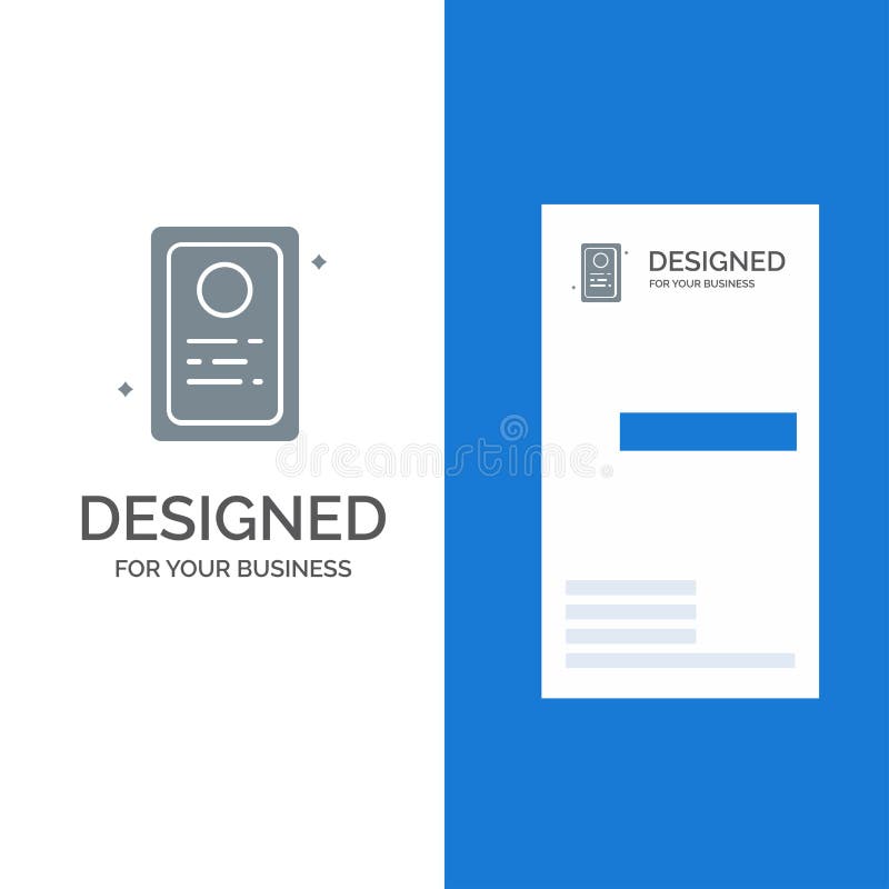 Assignment, Job Application, Test Grey Logo Design and Business Card ...