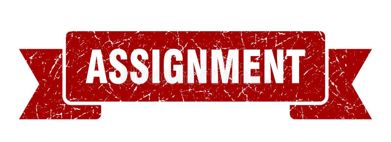 Assignment Sign. Assignment Circular Band Label. Assignment Sticker ...