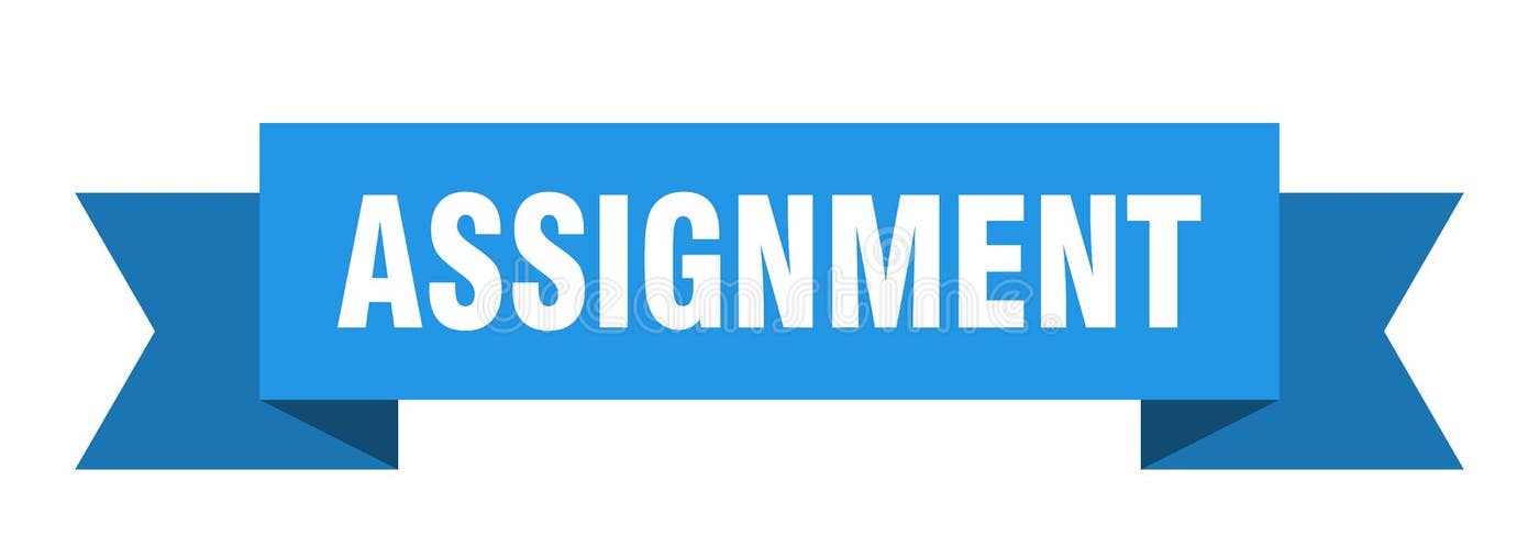 Assignment Ribbon Stock Illustrations – 216 Assignment Ribbon Stock ...