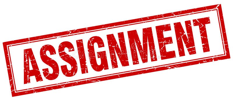 Assignment stamp stock vector. Illustration of textured - 125211847